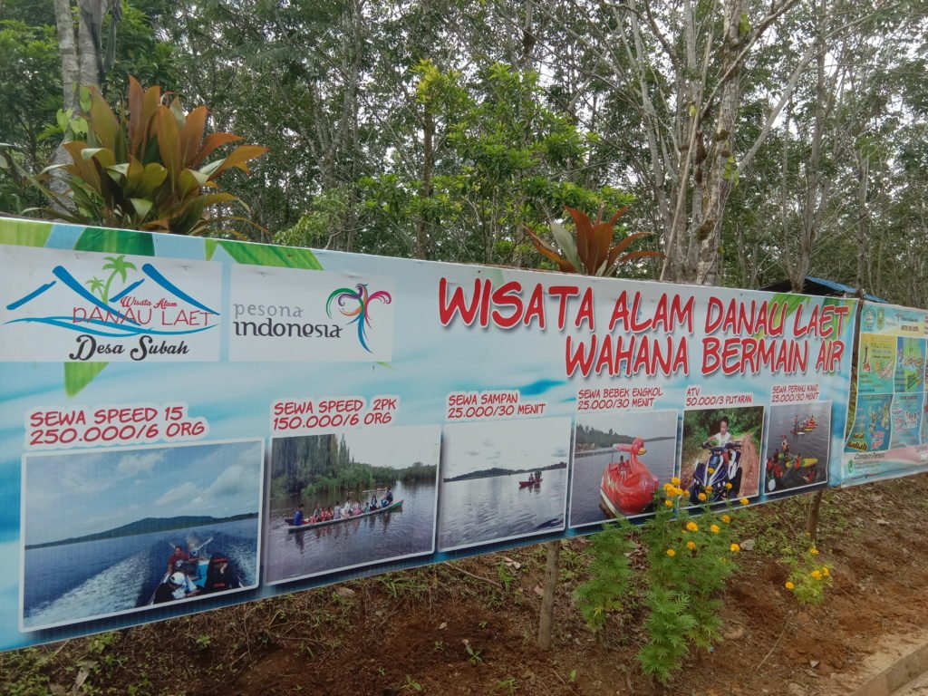 Harga Tiket Danau Laet, Destinasi wisata Baru di Kalimantan Barat ...